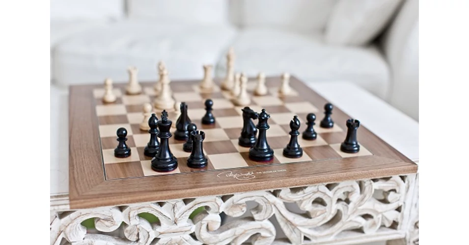 Judit Polgar Exclusive Chess Pieces with Board - Chess sets